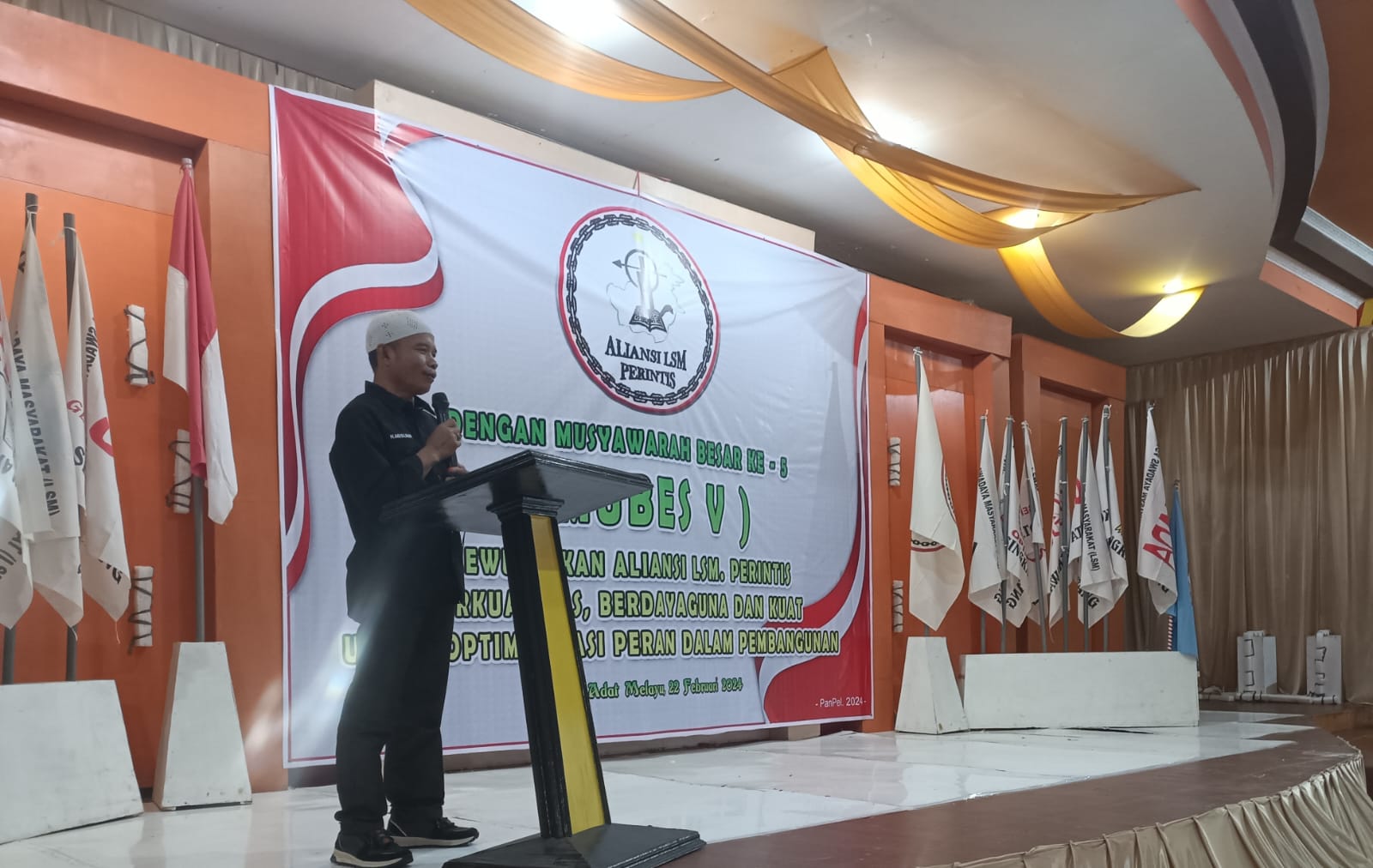 Em. Abdurrahman Ketua Koordinator Terpilih Mubes Aliansi LSM Perintis ...