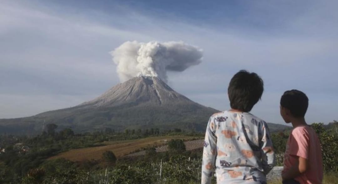Kementerian ESDM tetapkan Gunung Sinabung di Sumut jadi Kawasan Rawan ...